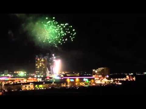 15 July, Chatan, Okinawa, Fireworks - YouTube