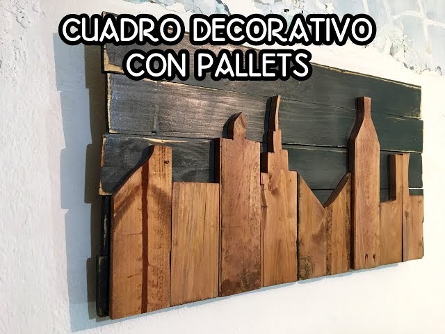 Cuadro Hecho Con Palets Cuadros De Palets | Facilisimo.com