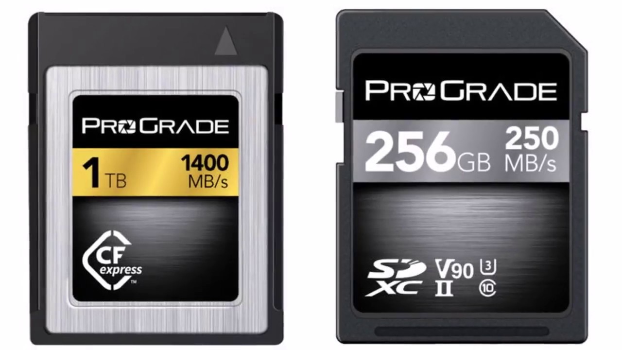BREAKING NEWS !!! ProGrade Digital Announces SDXC UHS II V90 Memory ...