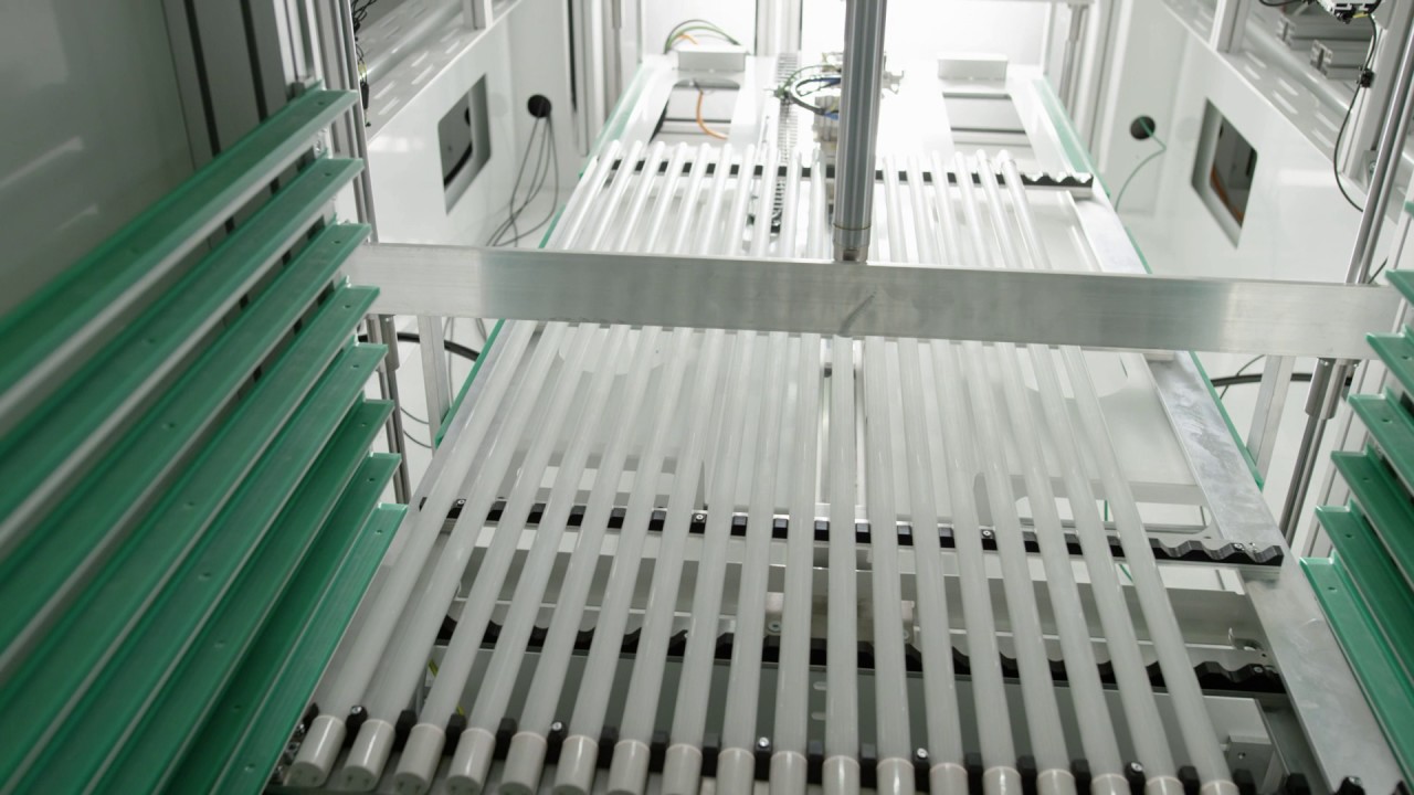 Automated LED Bulb Light Production - YouTube