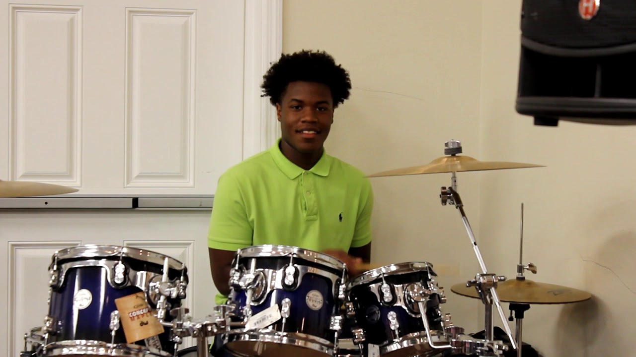 great drumming 'let me lean on You' - YouTube