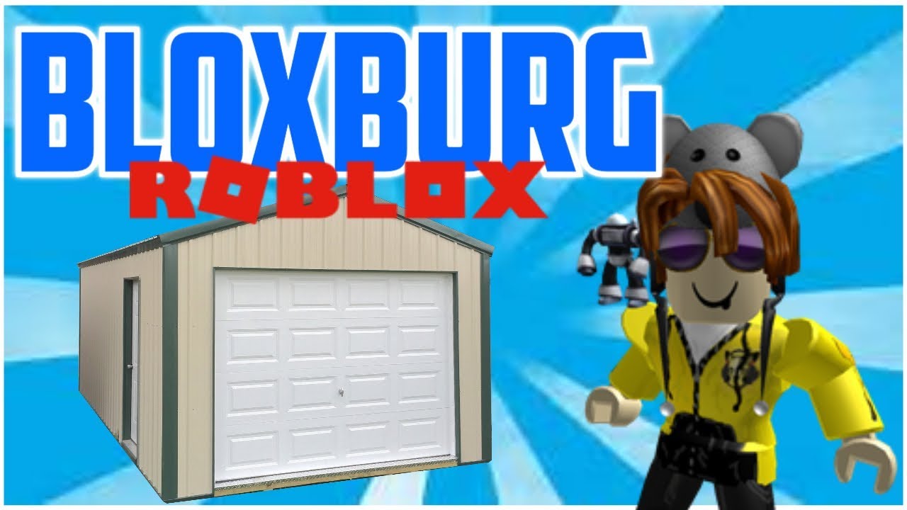 Let's Build a Garage::Roblox Bloxburg::Pikachu Clan - YouTube