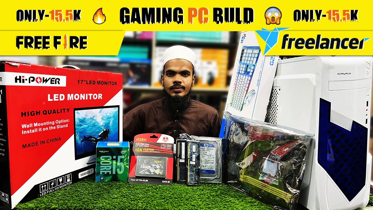15.5k PC Build | 😱 Gaming PC Build 2023 | মাত্র🔥১৫৫০০ টাকায় সেরা গেমিং ...