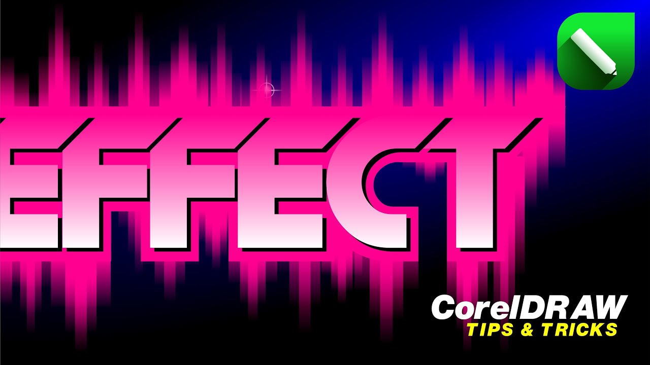 CorelDRAW Text Effects: Simple Steps to Wow! - YouTube