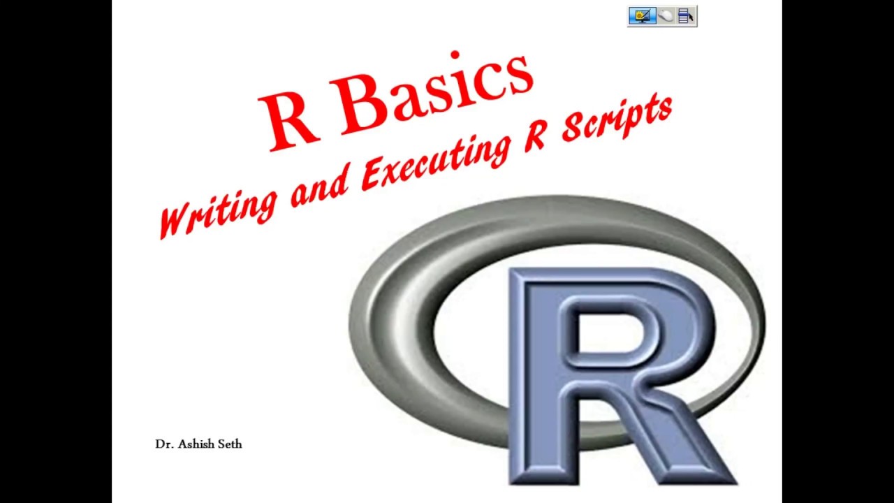 R Basics- Writing n Executing R scripts - YouTube