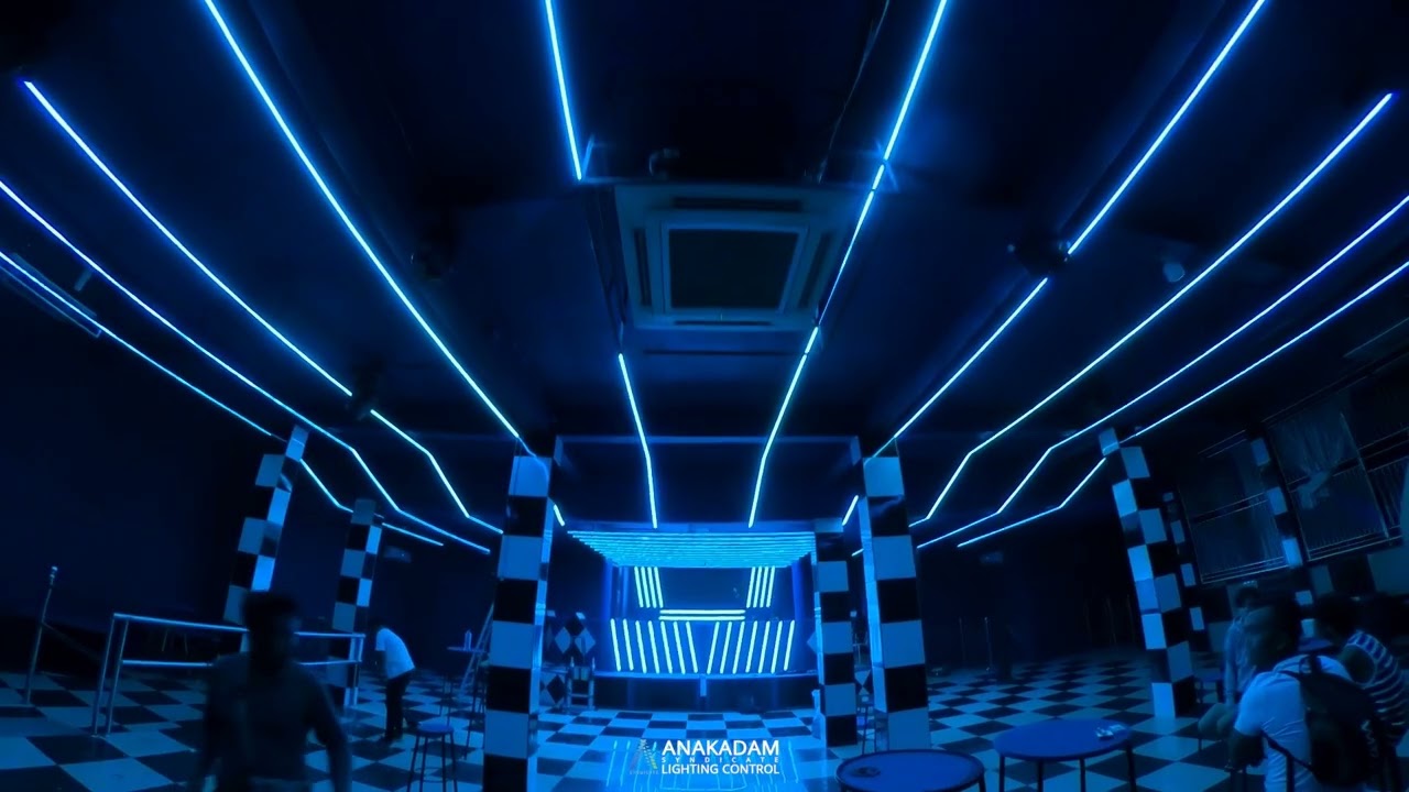 Plafond Led Pixel Mapping - YouTube