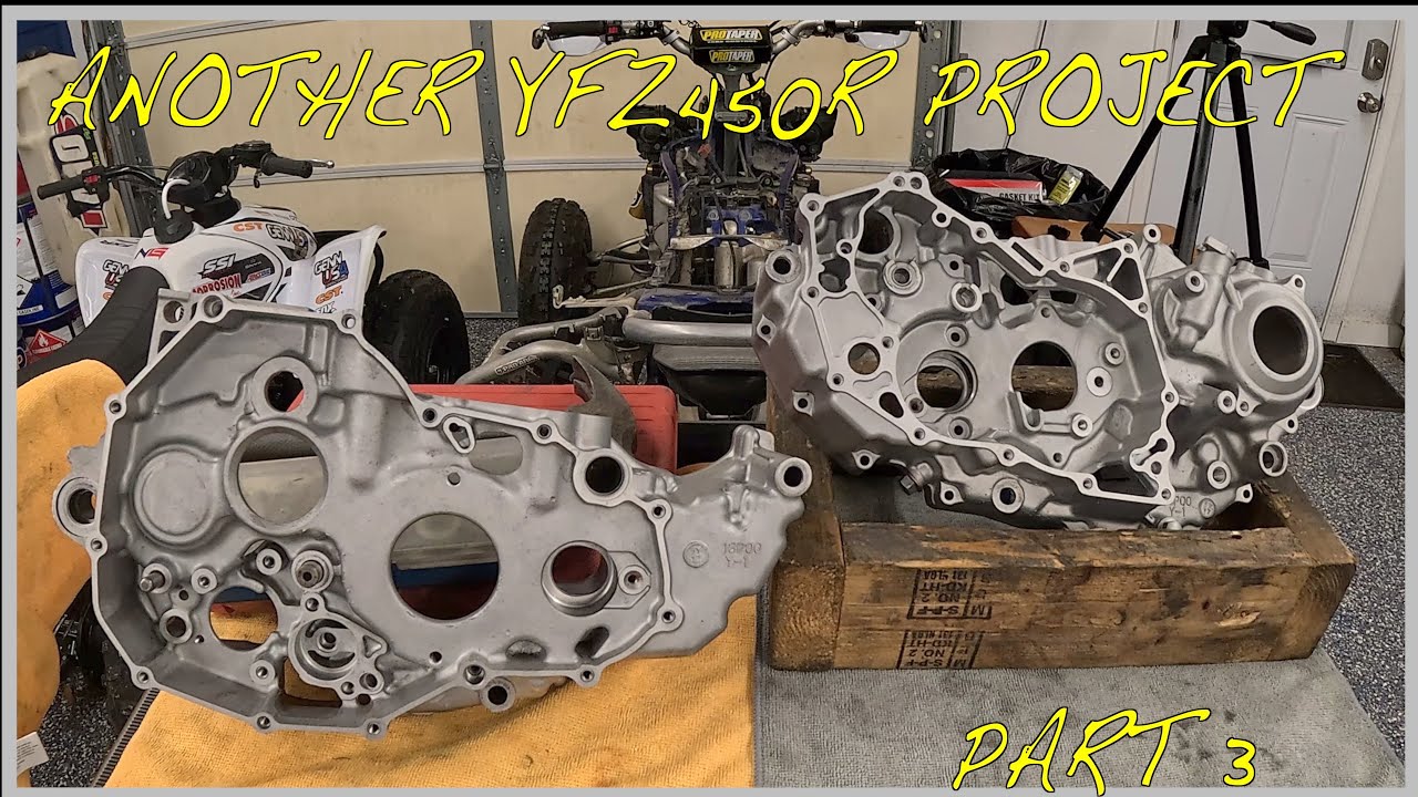 ANOTHER YFZ450R PROJECT - PART 3 / ENGINE ASSEMBLY - YouTube