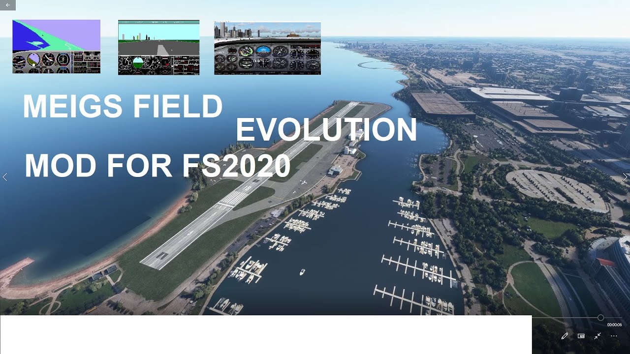 #Flight Simulator 2020, MEIGS FIELD SIMULATOR EVOLUTION AND MOD FOR FS ...