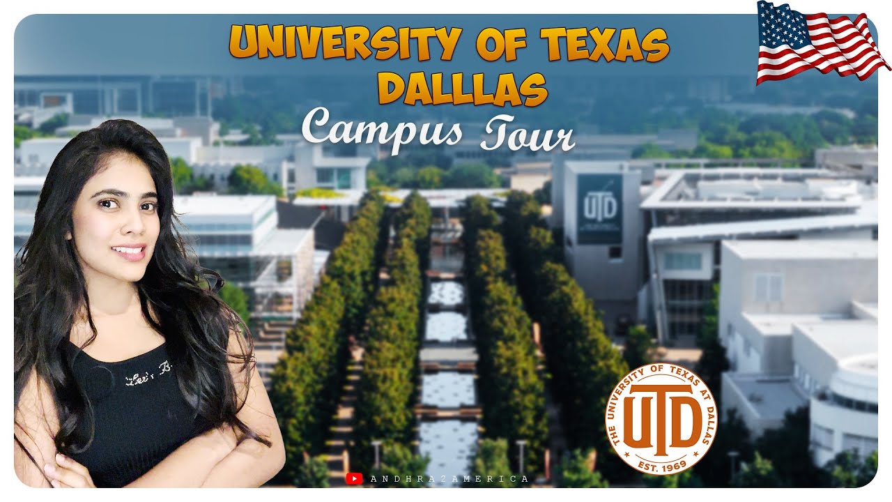 The University of Texas at Dallas campus tour | USA vlog ...