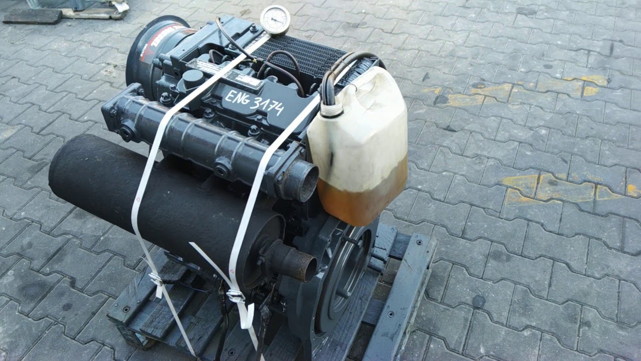 SILNIK DEUTZ F3L1011F 3 Engine Motor - YouTube