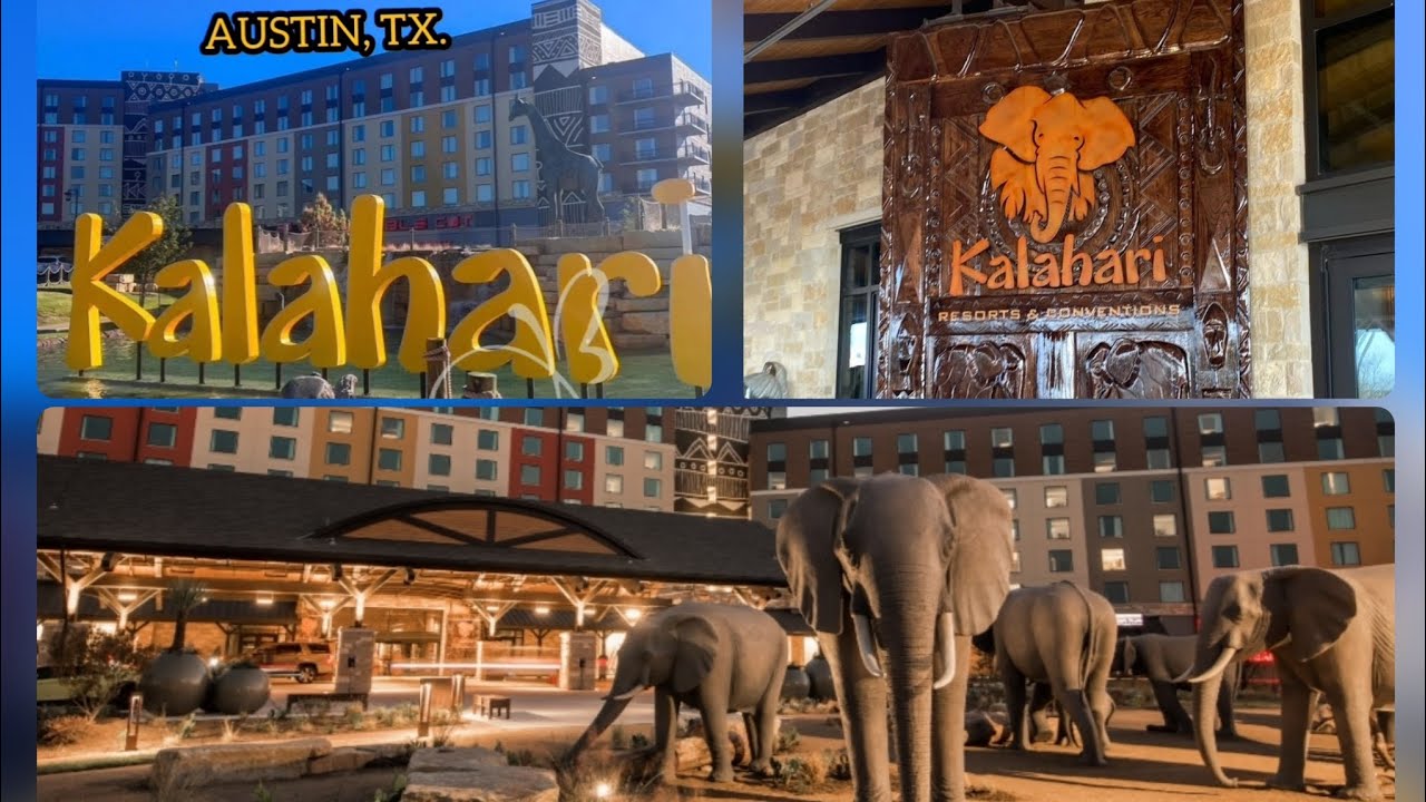 visita a Kalahari, Round Rock Texas. - YouTube