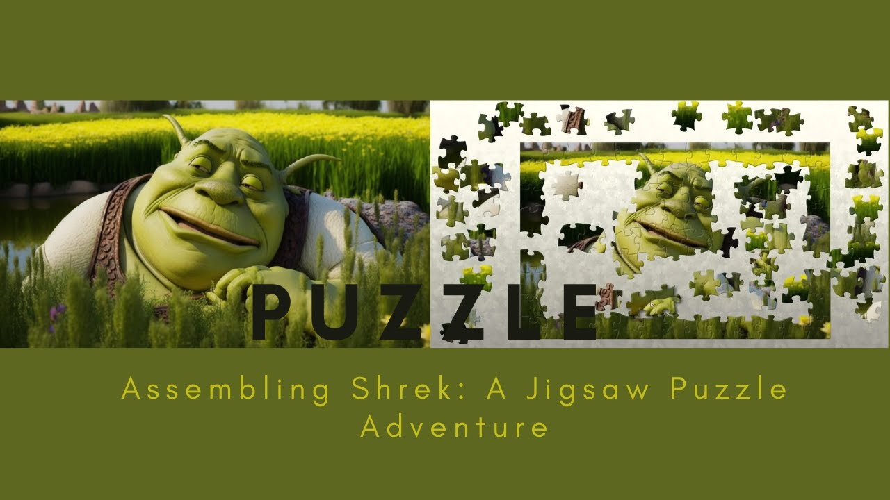 Assembling Shrek: A Jigsaw Puzzle Adventure! - YouTube