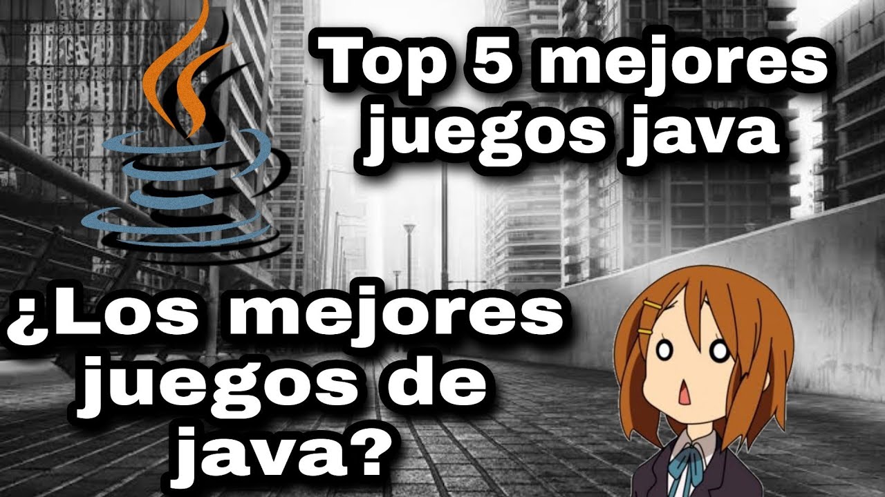 Top 5 mejores juegos de java - YouTube