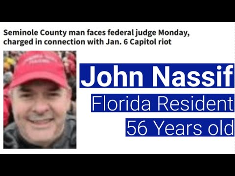 US Capitol Arrests John Nassif - YouTube