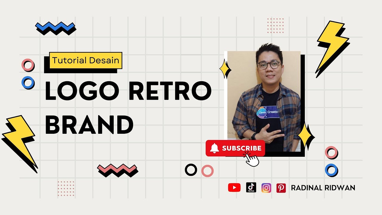 Tutorial Desain Logo Retro Brand di Canva 🍔 [WAJIB SAVE]⁣⁣⁣ - YouTube