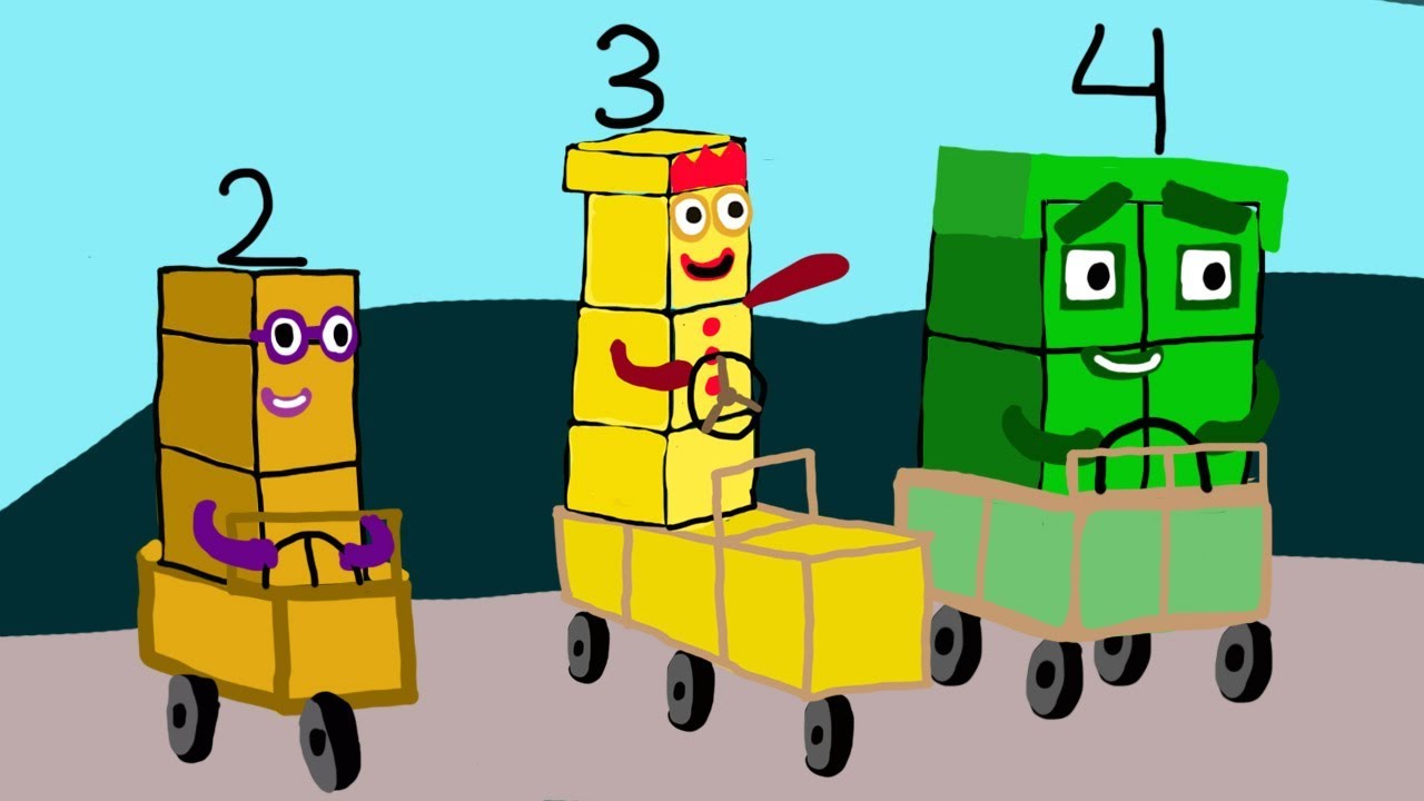 Numberblock Rally 2019 in Doodles Version - YouTube