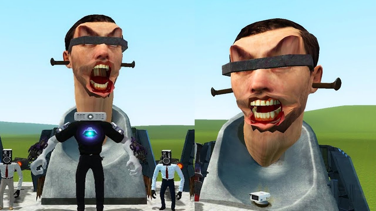 CAMERA MAN BOSSES VS SKIBIDI TOILET BOSSES Garry's Mod - YouTube