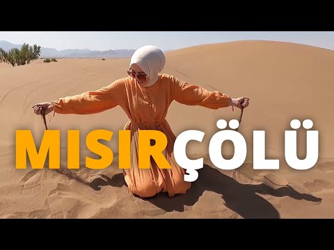MISIR ÇÖLÜNE YOLCULUK-DEVE SÜRÜSÜ İLE KARŞILAŞTIK-BURDA GÖKTAŞI BULUYORLAR