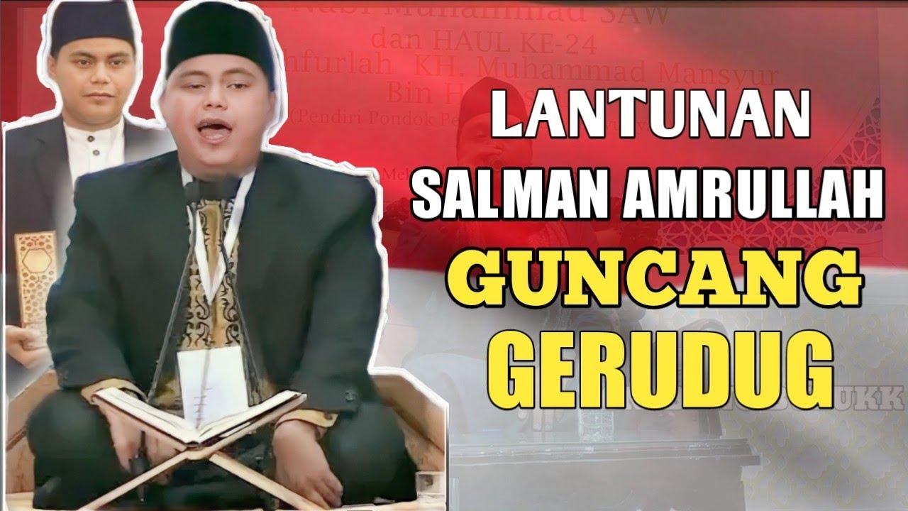 QORI INTERNASIONAL KH. SALMAN AMRULLAH - ISRA MI'RAJ DAH HAUL - YouTube