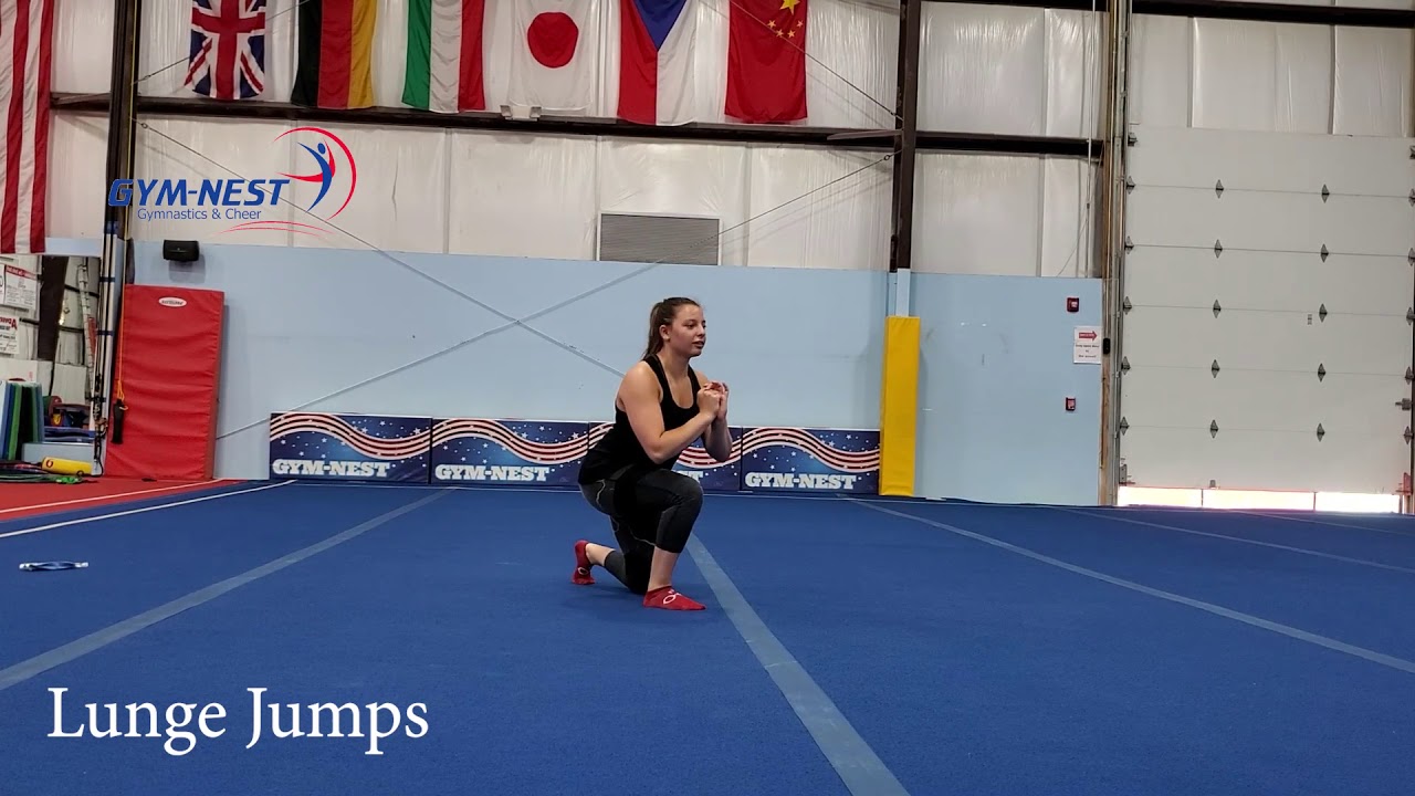Lunge Jumps - YouTube