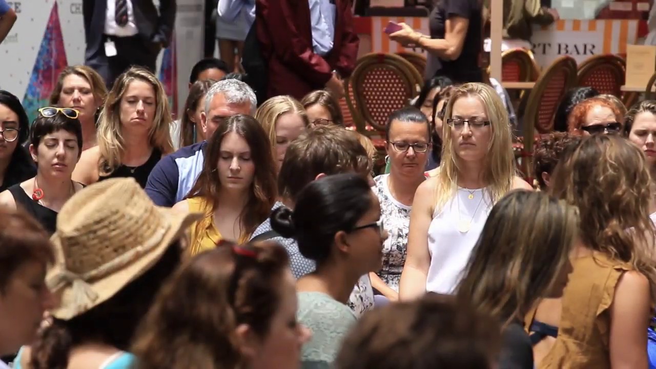 The Stillness Project - Flash Mob - YouTube