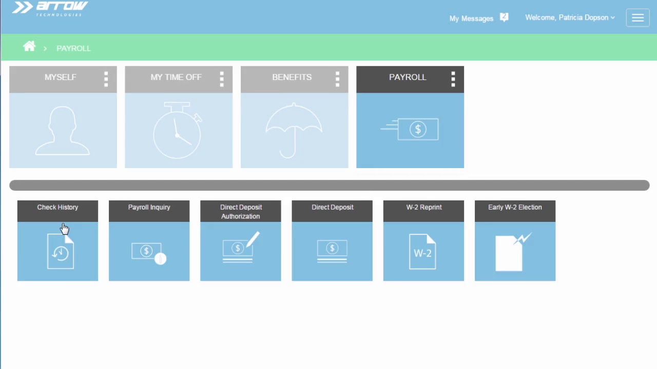 Employee Self Service Demo - YouTube