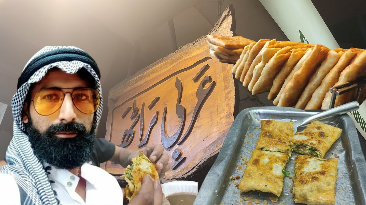 Arbi paratha burns road - YouTube