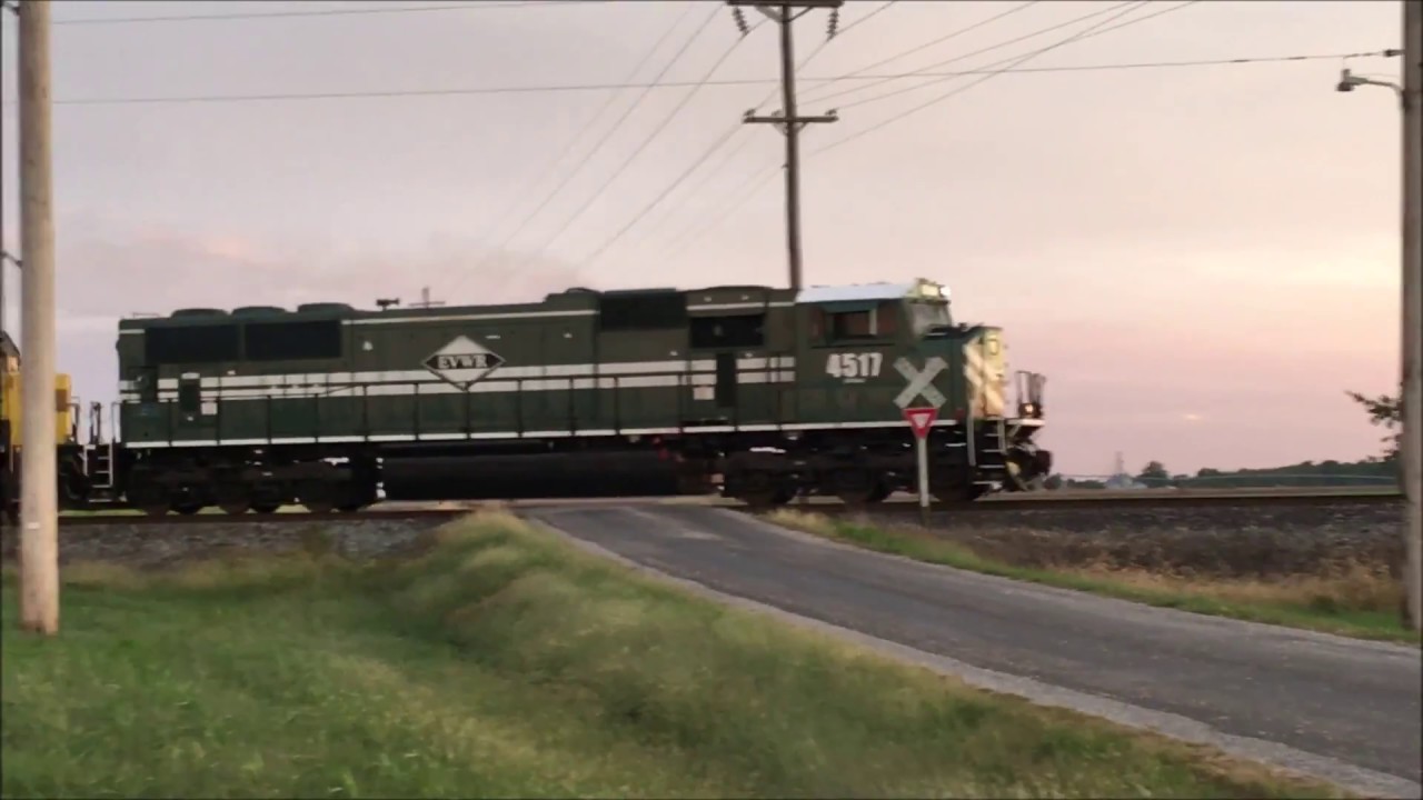EVWR with EX CSX power - YouTube