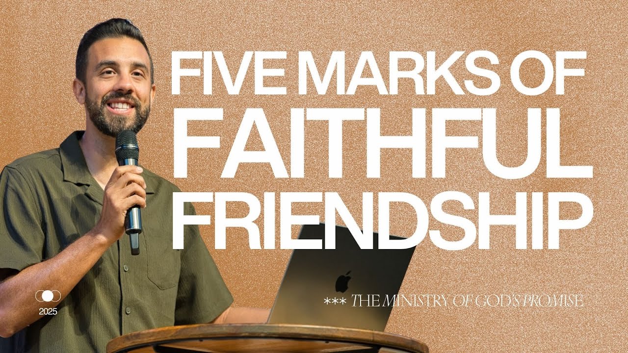 Five Marks of Faithful Friendship | David & Jonathan | Broward Church ...