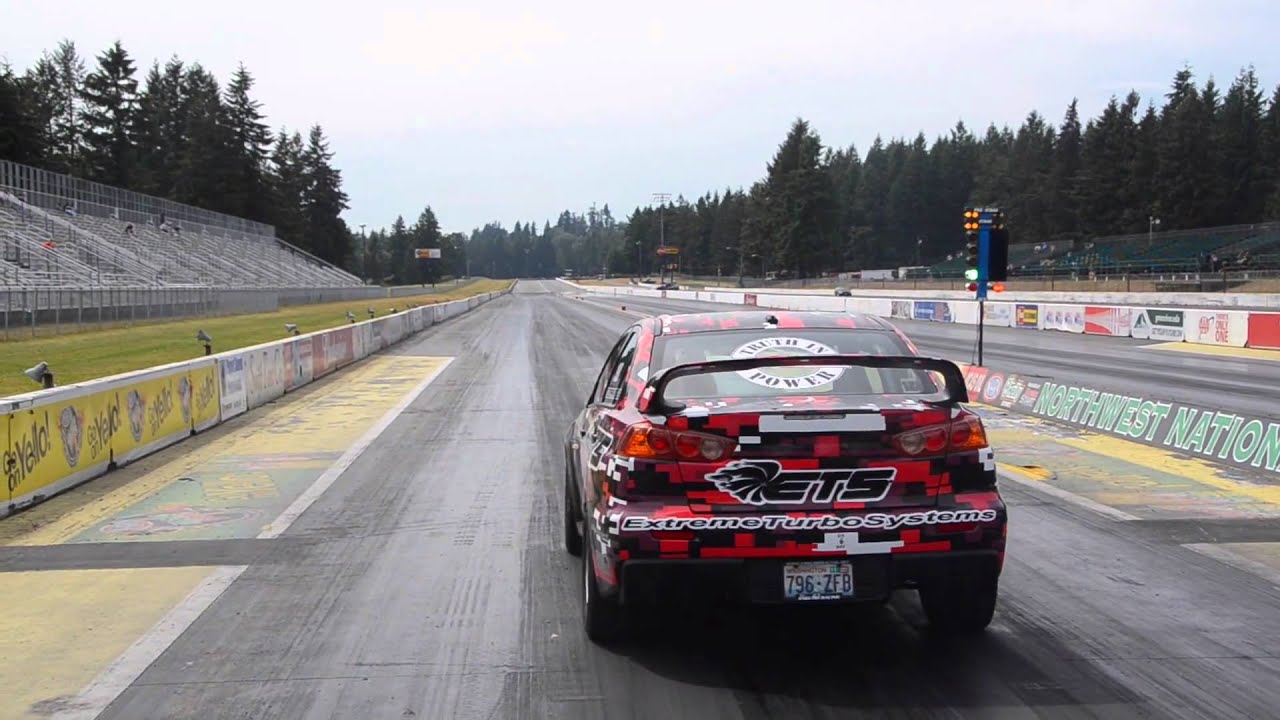 EVO X WORLD RECORD - 9.10 @ 162mph 1/4 mile - English Racing - YouTube