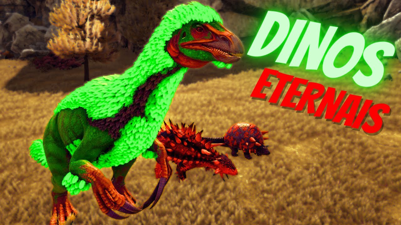 ARK Eternal #05 DOMEI OS DINOS DE FARM!!! - YouTube
