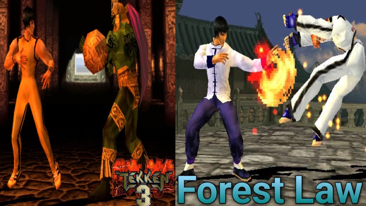 Forest Law Tekken 3 Gameplay - YouTube