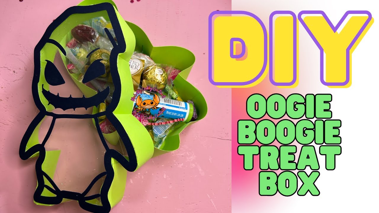 DIY: how to make Oogie Boogie treat box/ Como hacer caja de Oogie ...