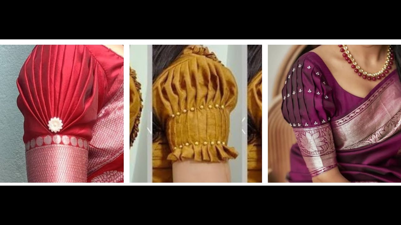 Latest puff sleeves blouse designs#trending #viral #partywear # ...