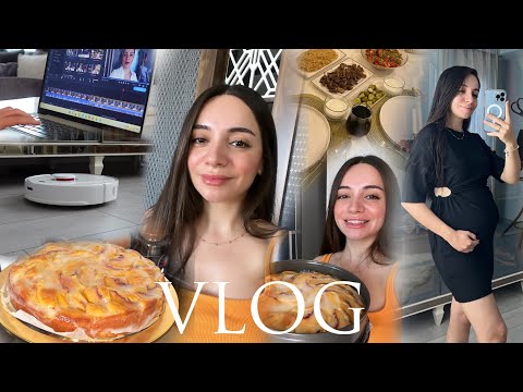 VLOG | NEFİS ŞEFTALİLİ KEK TARİFİ🥧 | GÜNÜN MENÜSÜ, EV İŞLERİ, MUTFAKTAYIZ | GELEN KARGOLAR📦