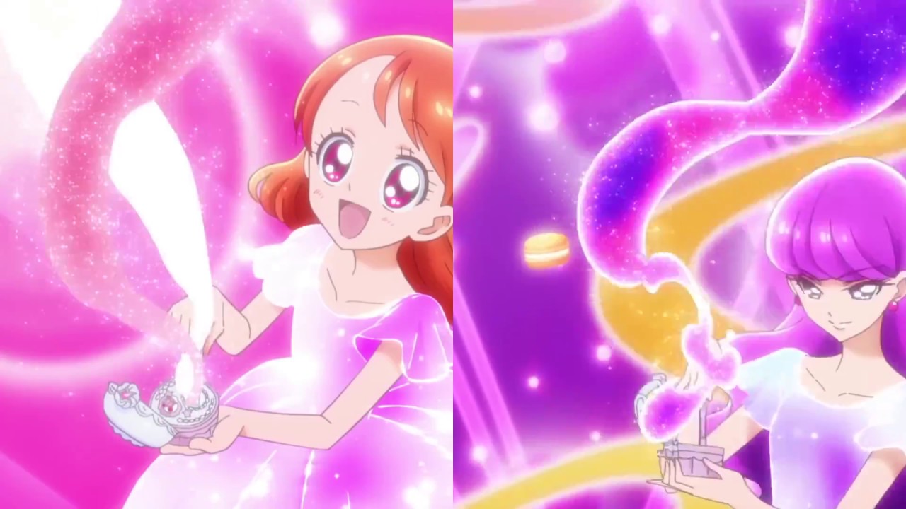 Kira Kira Precure À La Mode: Fanmade Transformation Duo (Whip and ...