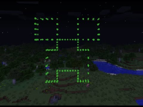 Tutorial for CREEPER FIREWORKS DISPLAY in MINECRAFT - YouTube