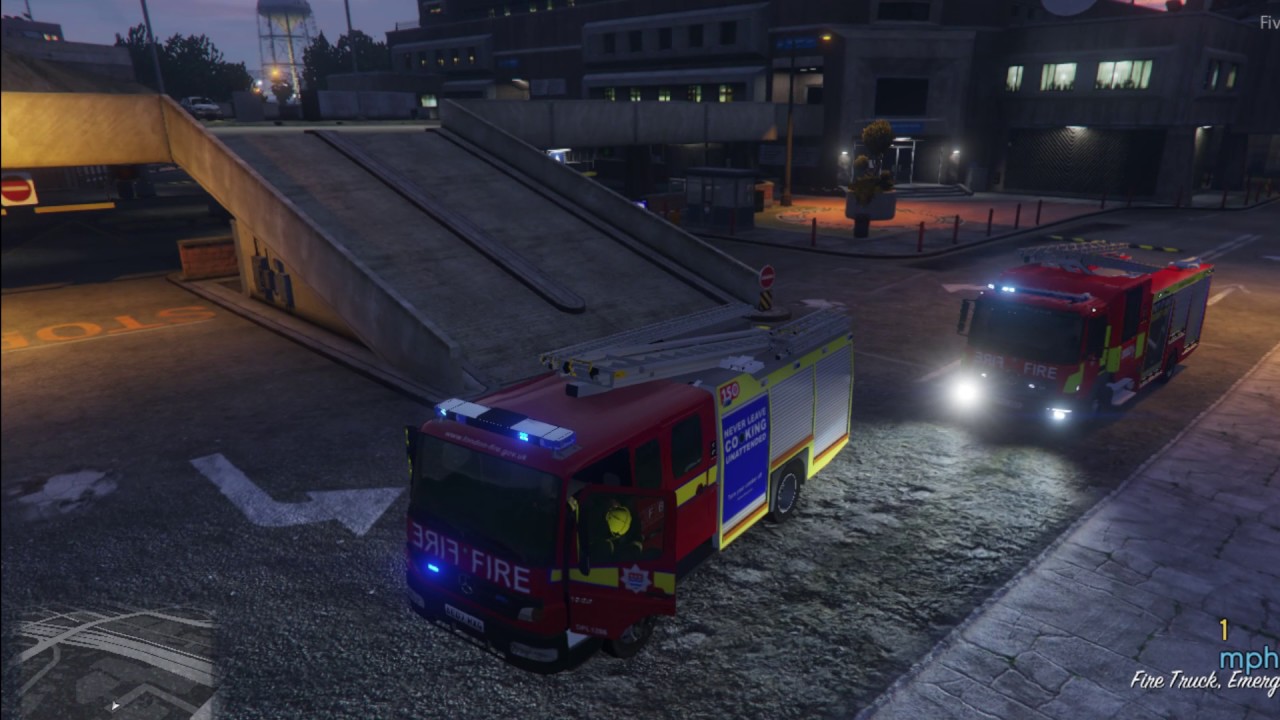 GTA V | London Fire Brigade Sirens [LRPC Exclusive] - YouTube
