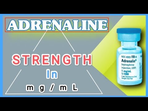 # ADRENALINE Dosage in various situations - YouTube