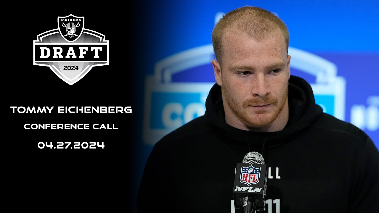 Tommy Eichenberg's Conference Call - Round 5 Selection | 2024 NFL Draft ...