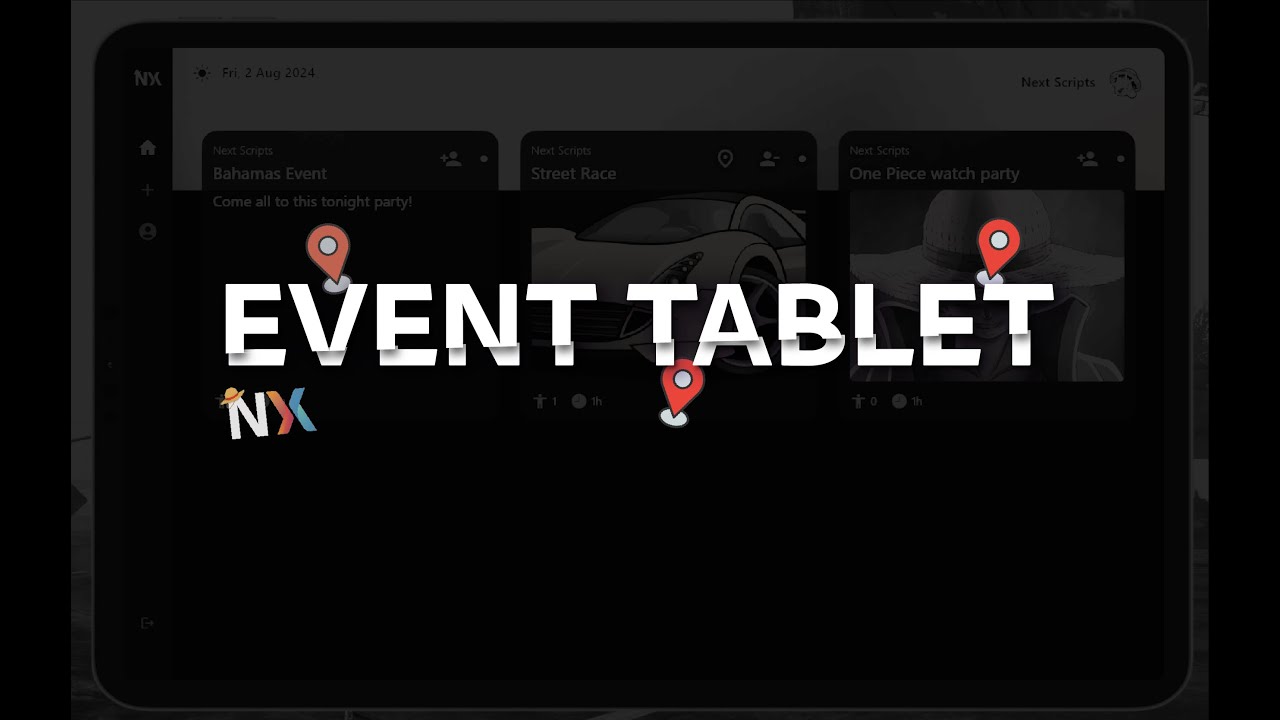 [ESX/QB] 🎇 Event Tablet - YouTube