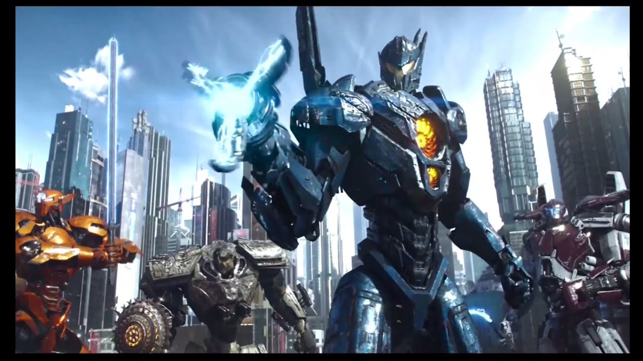 PACIFIC RIM | 4 vs Giant Monsters (3 in 1) - YouTube