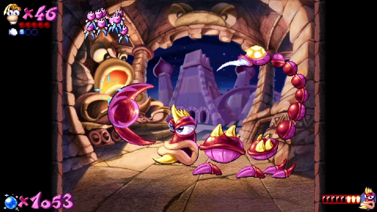 Rayman Redemption: Mr. Skops Bossfight - YouTube