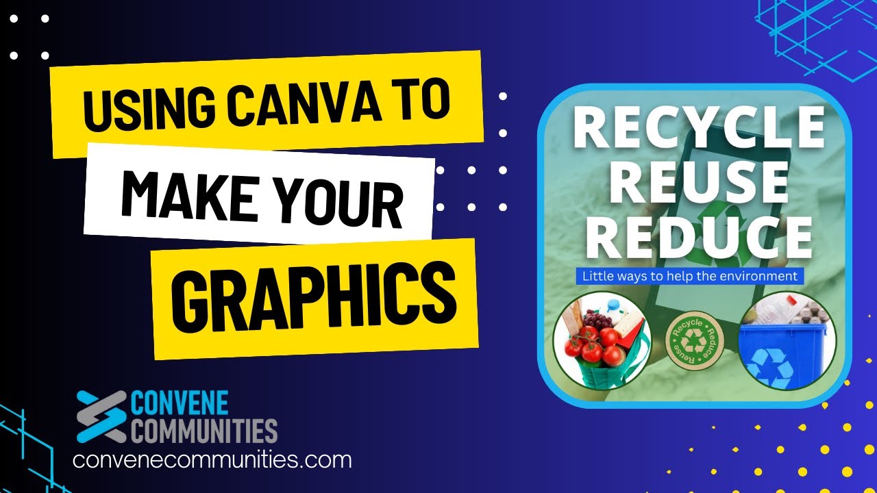 Using Canva to create thumbnails and images squares for your groups and ...