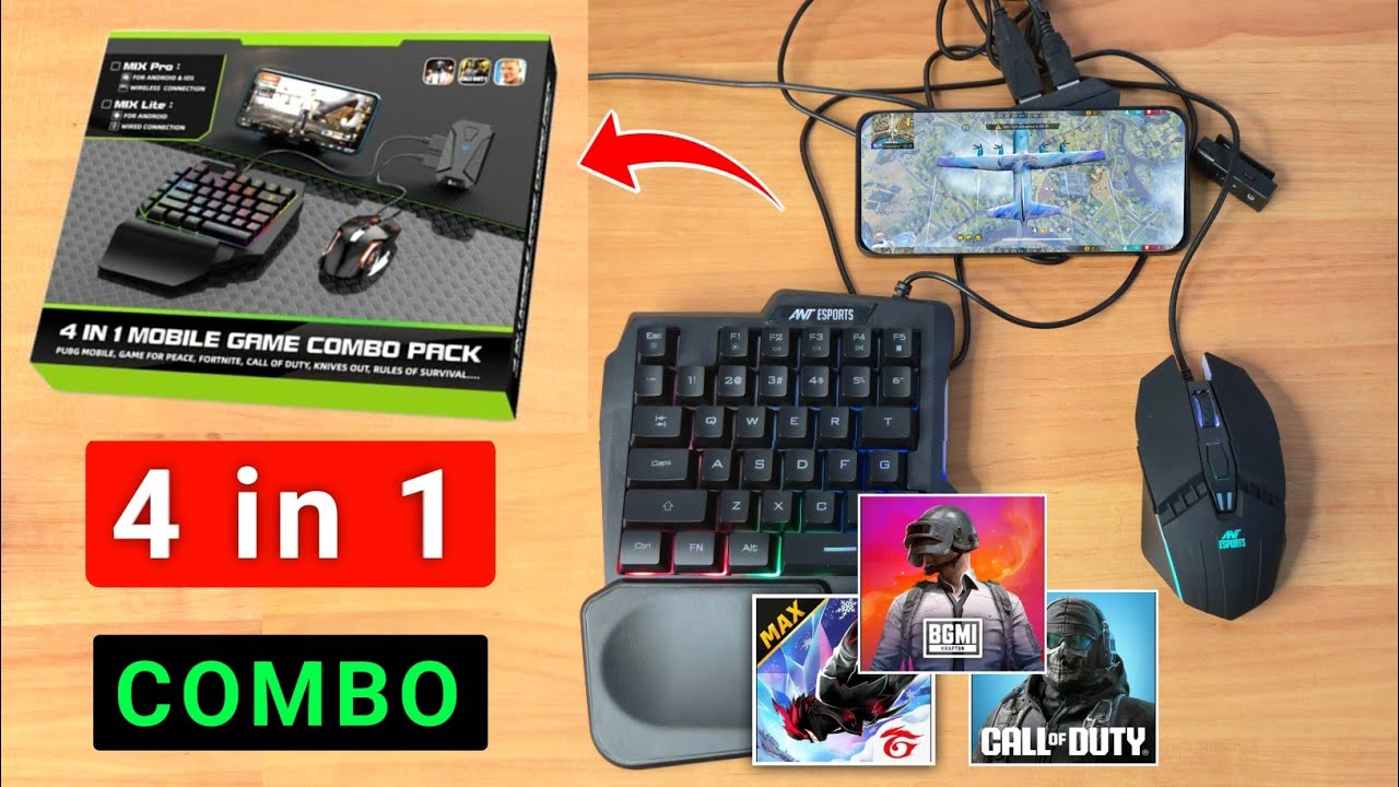 4 in 1 Combo Pack Gaming SeTup For Android | 4 in 1 combo pack Me ...