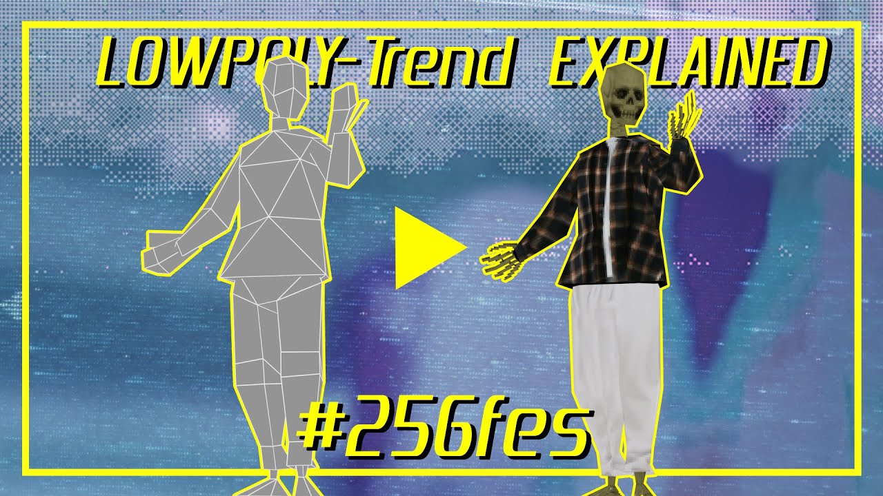 Super LOWPOLY ??? WHAT IS #256fes ??? - YouTube