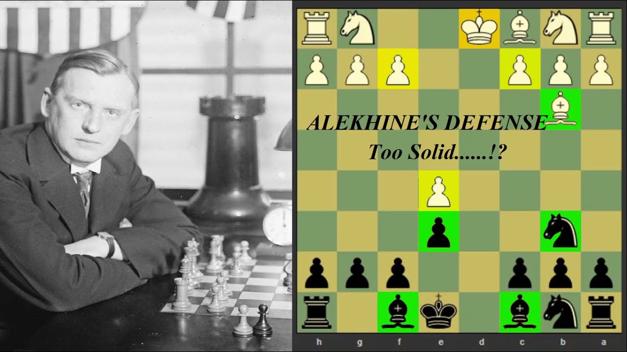 ALEKHINE'S DEFENSE | DIFFERENT VARIATIONS IN ALEKHINE'S DEFENSE ...