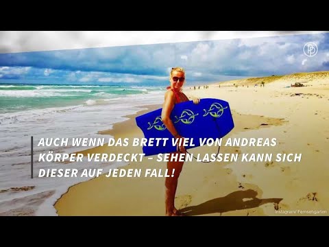 Wow! So sieht Andrea Kiewel im Bikini aus