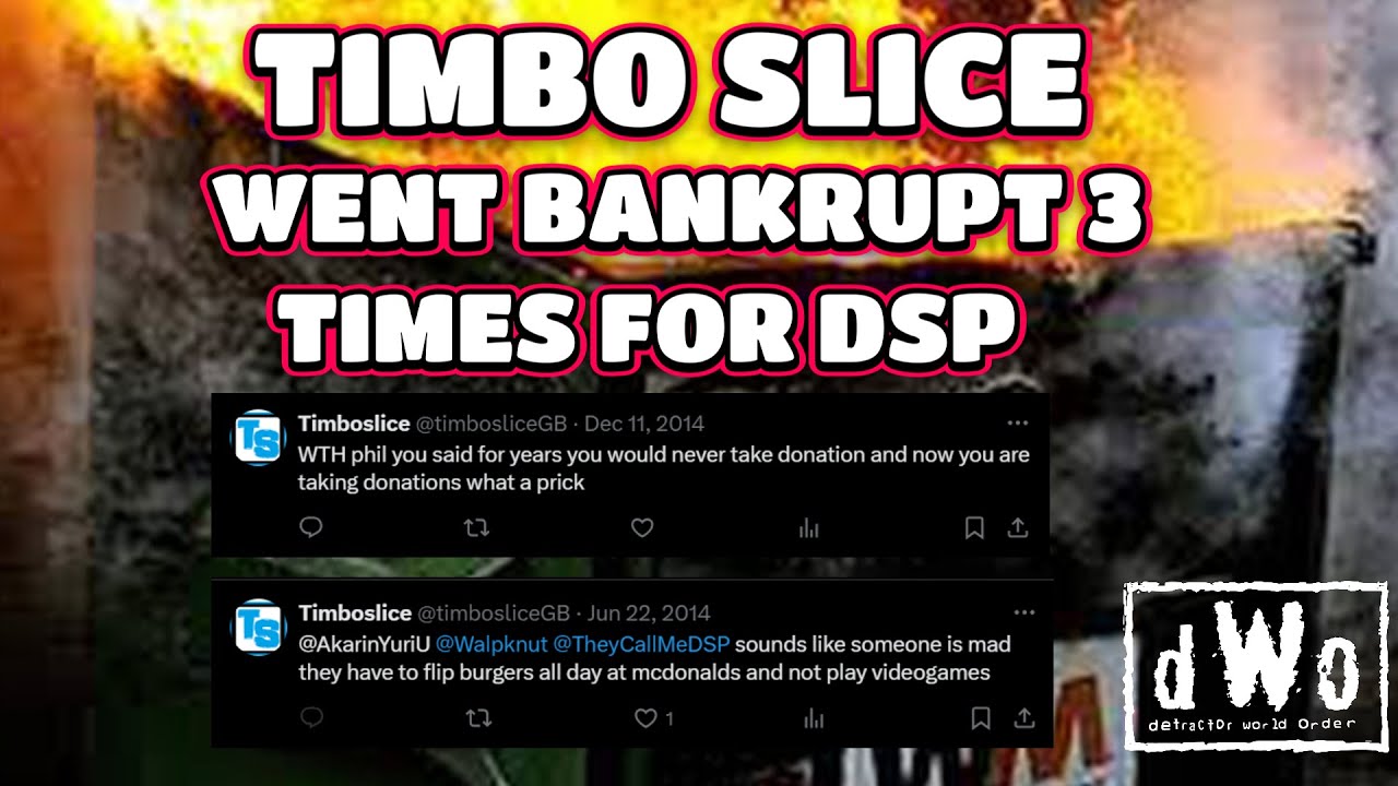 Timbo Slice: He Went Bankrupt 3 Times For DSP #dsp #drama #youtube - YouTube