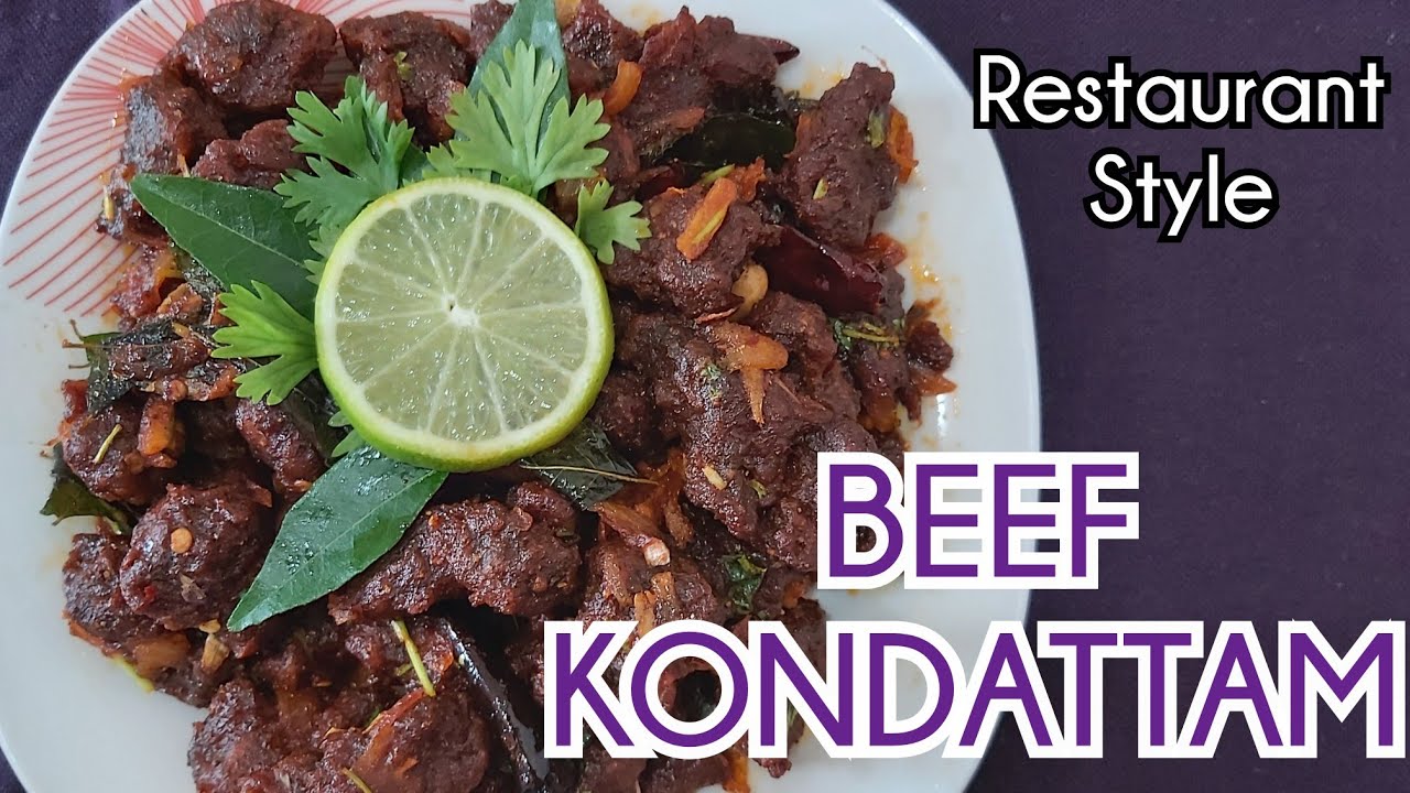Restaurant style നല്ല ബീഫ് കൊണ്ടാട്ടം ..☺️☺️ || how to make beef ...